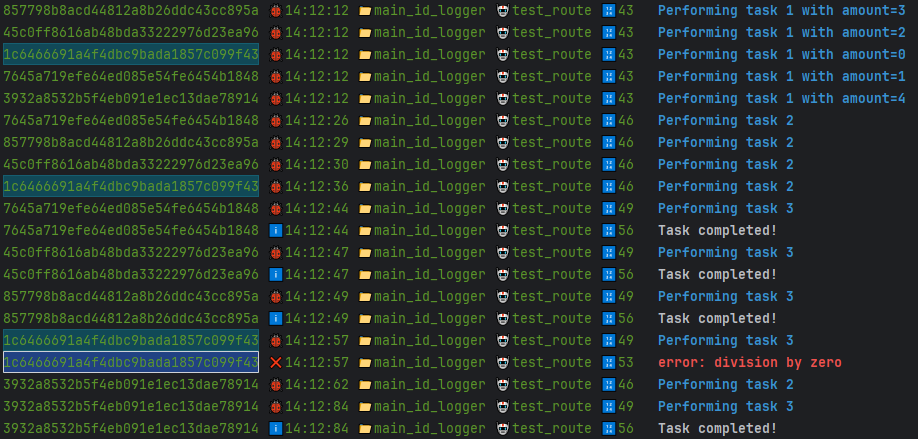 Adding Context to each FastAPI request using request state
